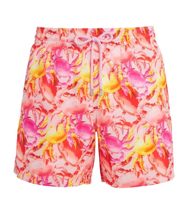 Vilebrequin Crab Print Mahina Swim Shorts - Pink
