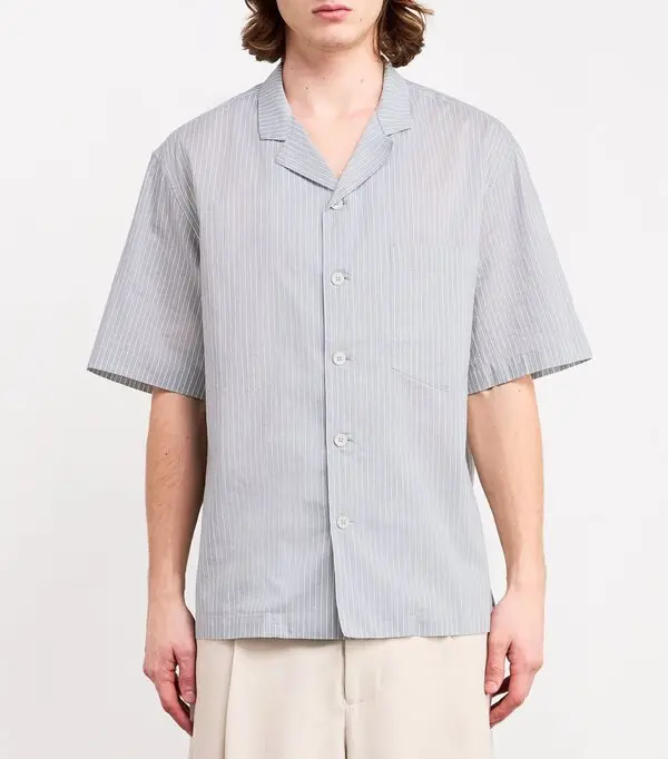 Barena Venezia Cotton-silk Striped Shirt