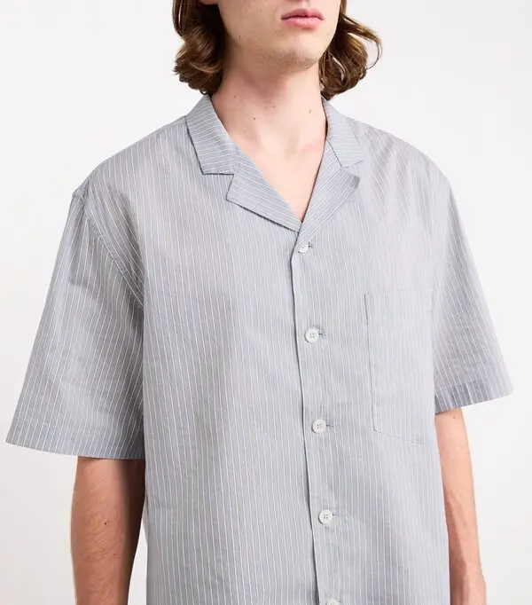 Barena Venezia Cotton-silk Striped Shirt