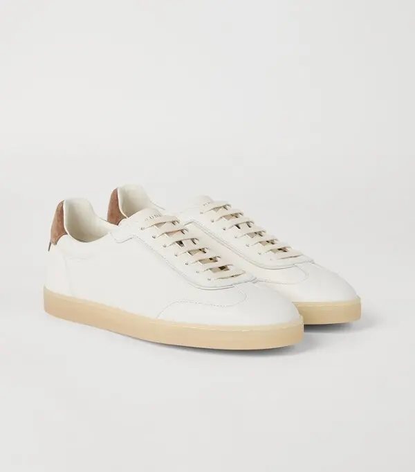 Brunello Cucinelli Deerskin Sneakers - Yellow