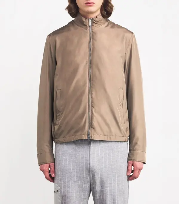 Paul & Shark Typhoon Silk Bomber Jacket