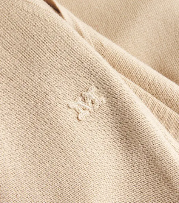 Max Mara Virgin Wool Knitted Trousers