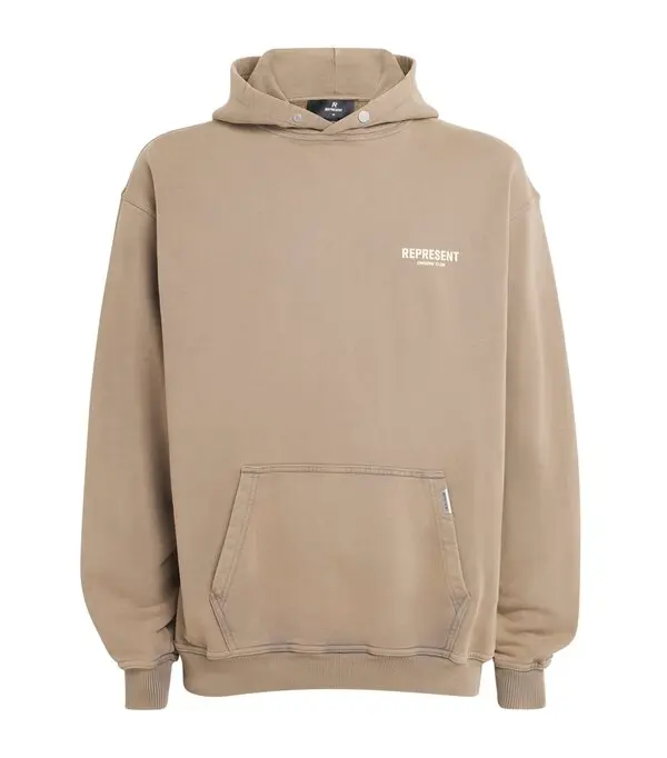 REPRESENT Cotton Owners Club Hoodie - Brown