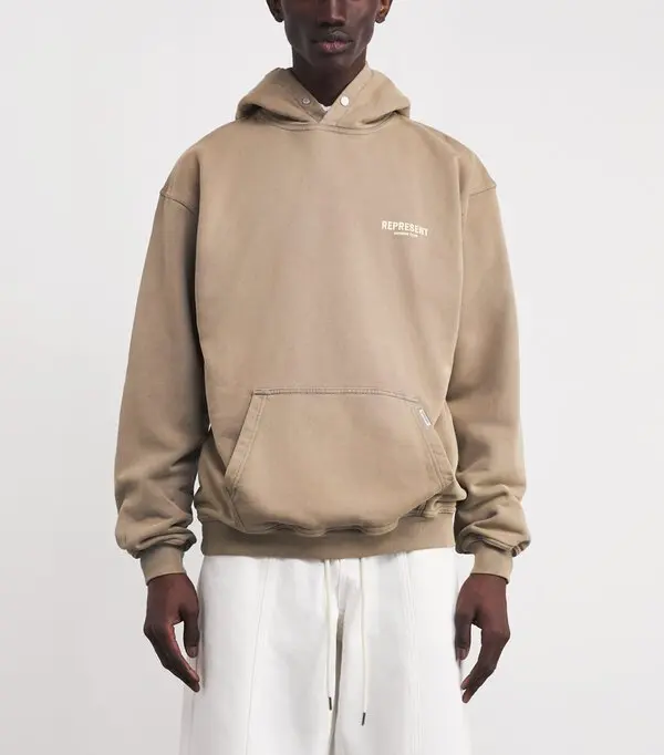 REPRESENT Cotton Owners Club Hoodie - Brown