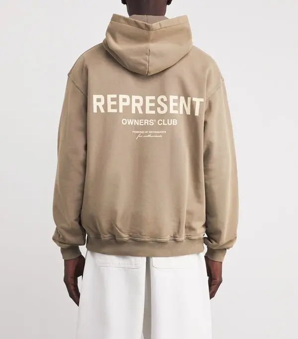 REPRESENT Cotton Owners Club Hoodie - Brown