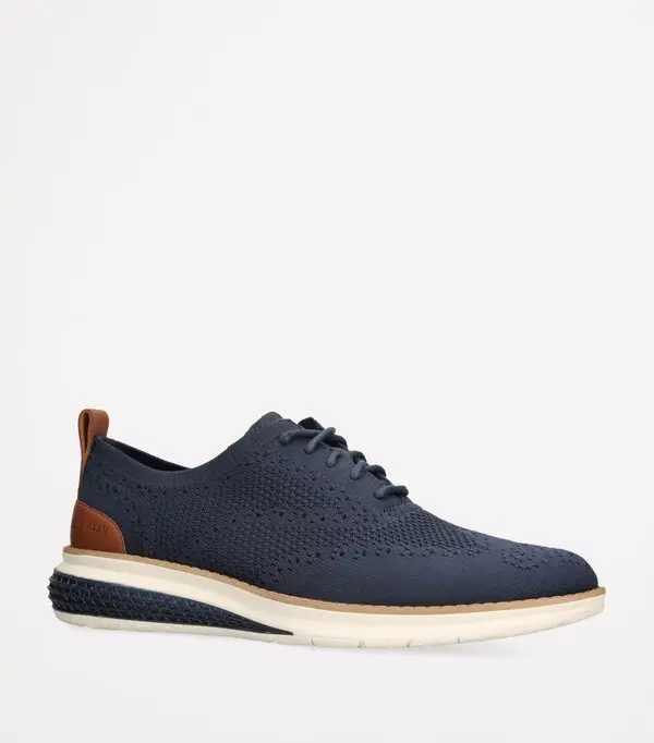 Cole Haan Riginalgrand Energyweave Stitchlite Oxford Sneakers - Navy