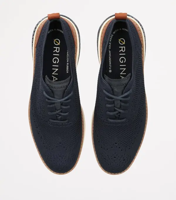 Cole Haan Riginalgrand Energyweave Stitchlite Oxford Sneakers - Navy