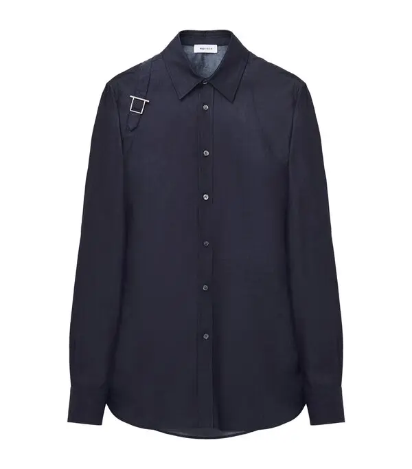Alexander McQueen Cotton-blend Harness Shirt