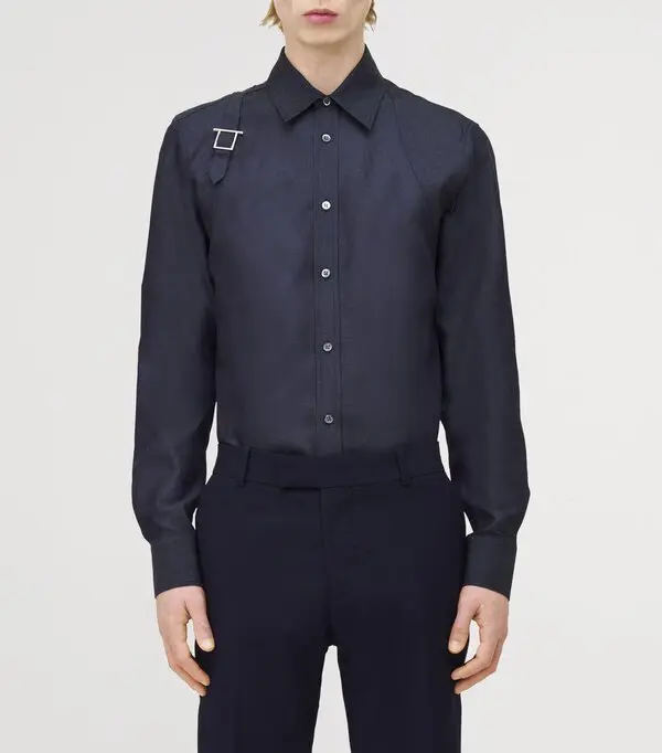 Alexander McQueen Cotton-blend Harness Shirt