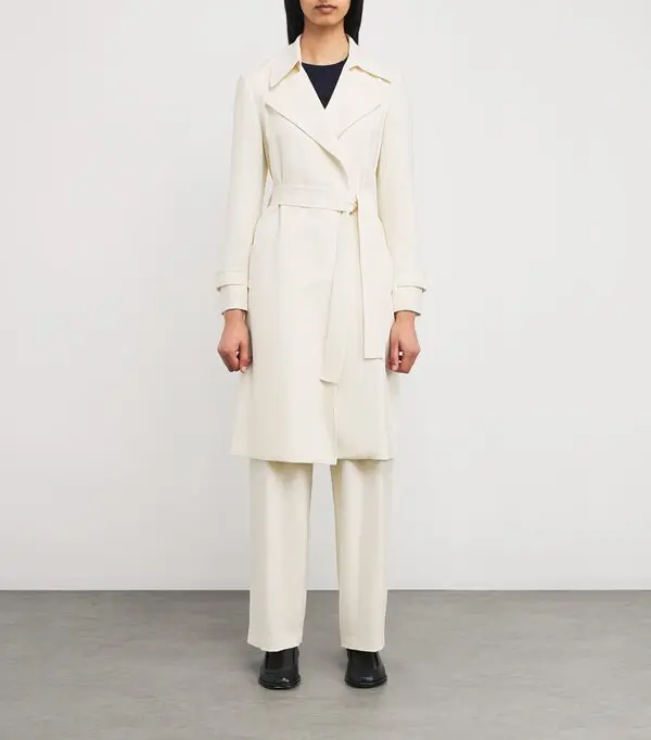Theory Oaklane Trench Coat - Ivory