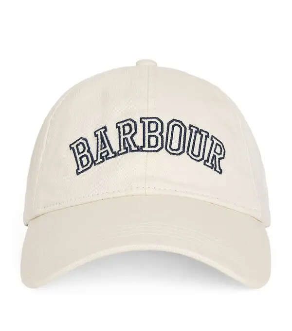 Barbour Cotton Emily Sports Cap - Ivory