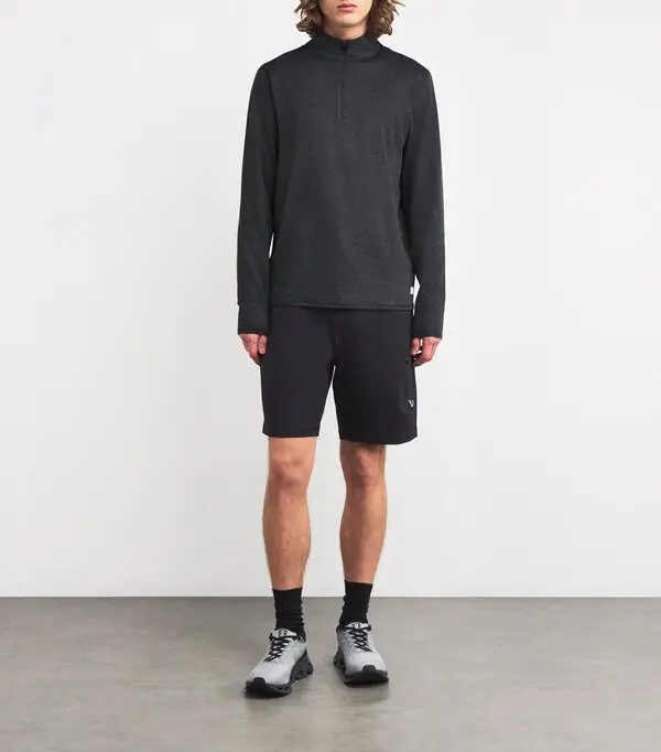 Vuori Dreamknit Ponto Quarter-zip Sweatshirt - Grey