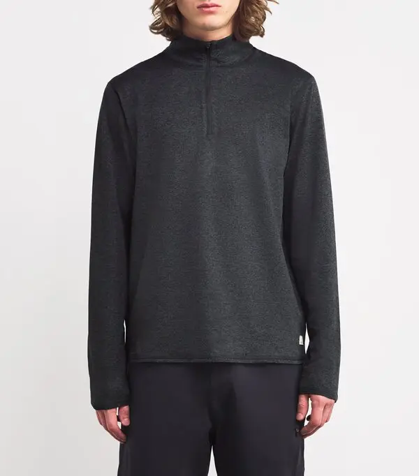 Vuori Dreamknit Ponto Quarter-zip Sweatshirt - Grey