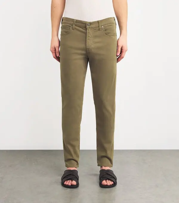 Citizens Of Humanity London Tapered Slim Trousers - Green