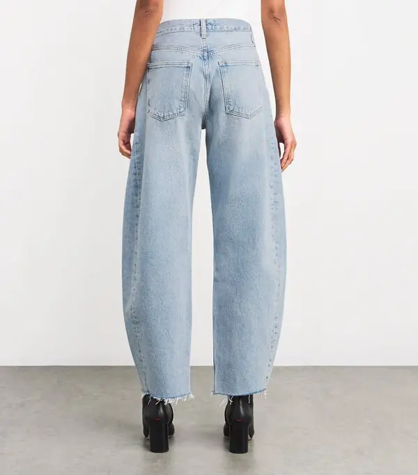 AGOLDE Luna Wide-leg Jeans - Blue