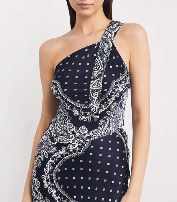 green and blue maxi dress Stolen Love Strapless Maxi Dress Blue / Green Ombre