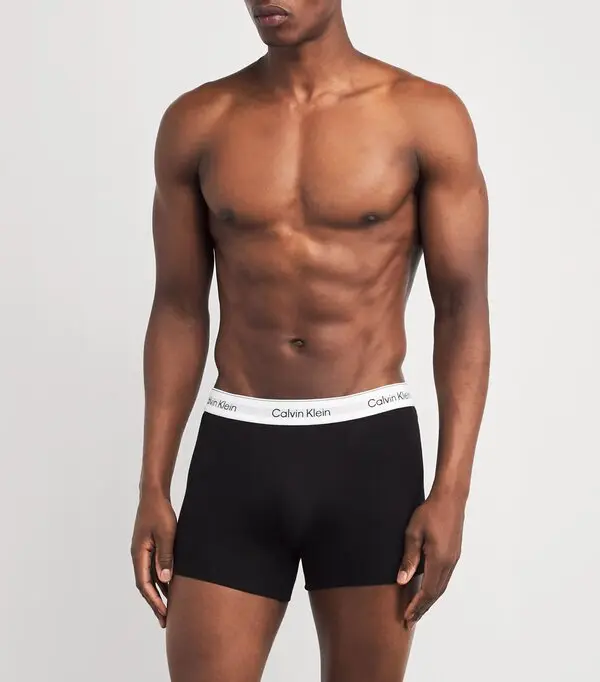 Calvin Klein Stretch-cotton Icon Boxer Briefs - Black