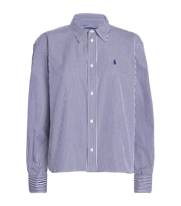 Polo Ralph Lauren Striped Cropped Shirt