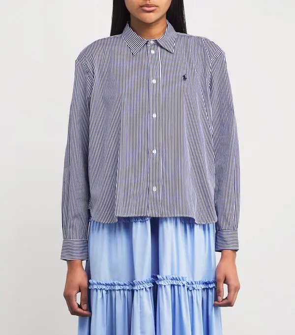 Polo Ralph Lauren Striped Cropped Shirt