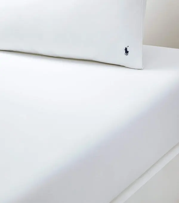 Ralph Lauren Polo Player Super King Fitted Sheet