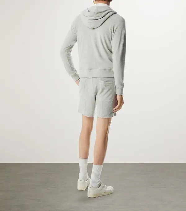 TOM FORD Towelling Zip-up Hoodie