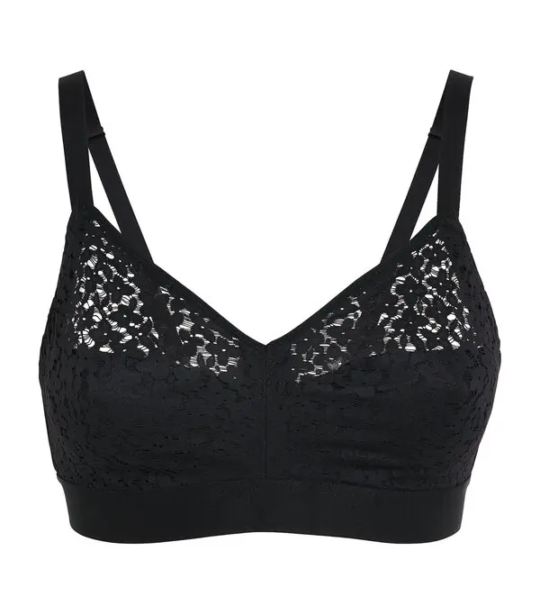 Chantelle Lace Norah Wire-free Support Bra - Black