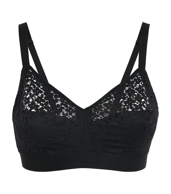 Chantelle Lace Norah Wire-free Support Bra - Black