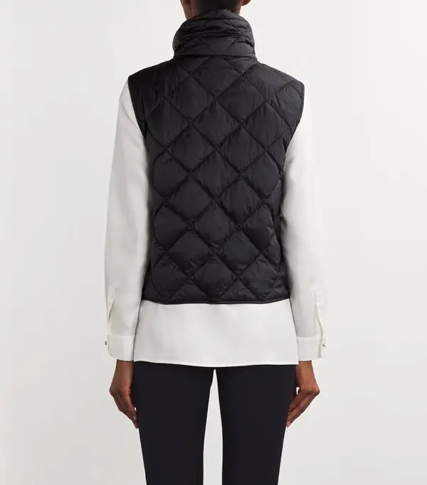 Max Mara Down-padded Gilet - Black