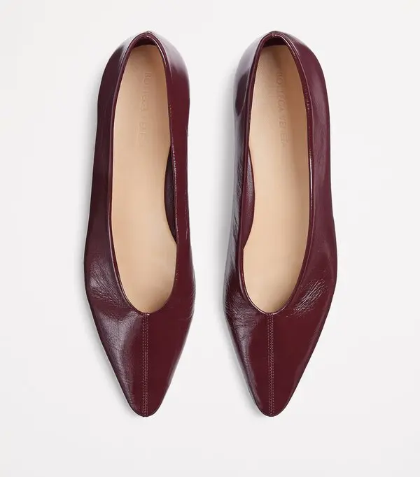 Bottega Veneta Sofia Ballet Flats - Red