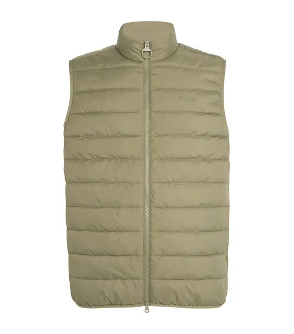 Barbour Bradbury Puffer Gilet In Green - 44% Off | Editorialist