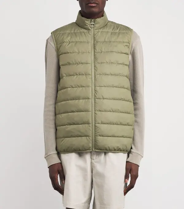 Barbour Bradbury Puffer Gilet In Green - 44% Off | Editorialist