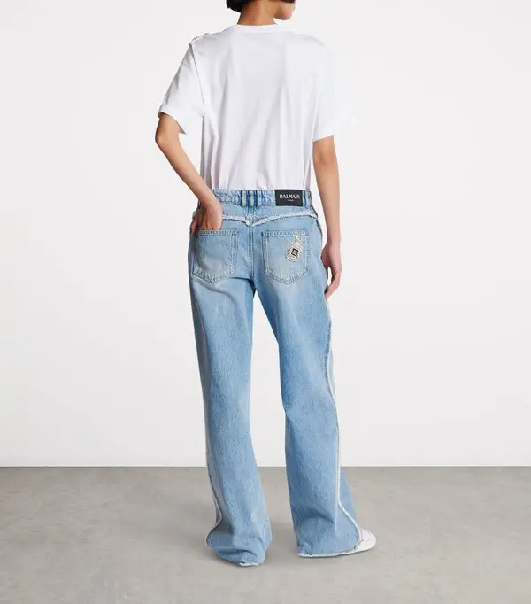 Balmain Straight Leg Jeans
