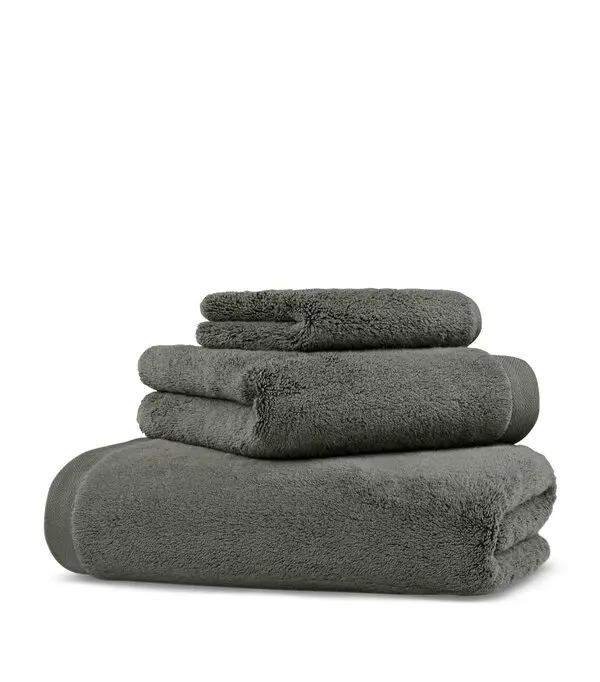 HAMAM Organic Cotton Olympia Hand Towel - Grey