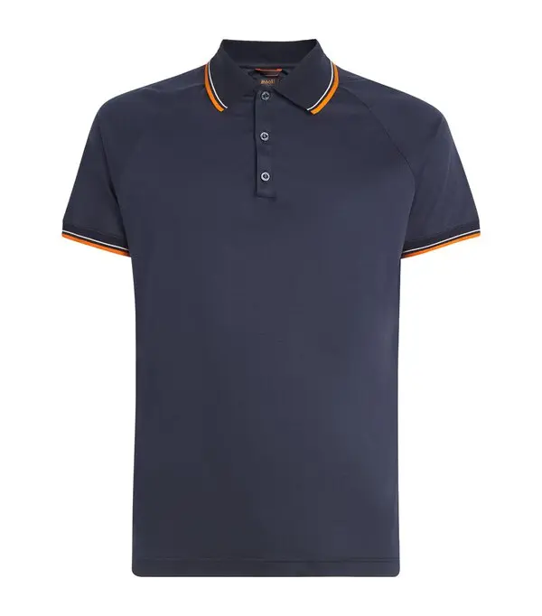 MOORER Technical Polo Shirt