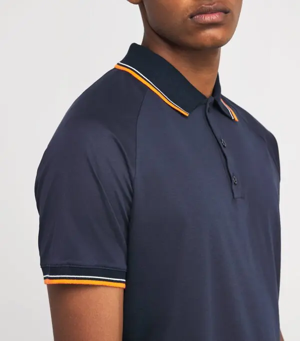 MOORER Technical Polo Shirt