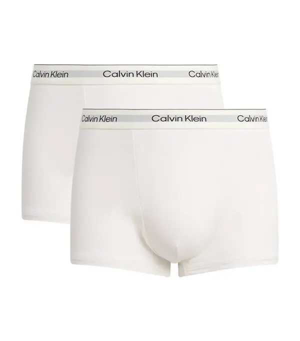 Calvin Klein Cotton Stretch Relaxed Icon Trunks - White