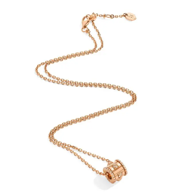 MARLI NEW YORK Life Diamond Necklace - Rose Gold
