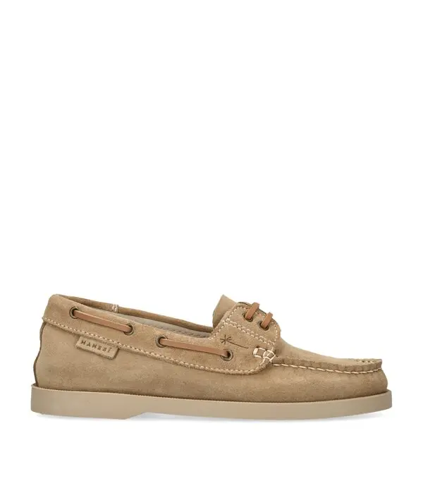 Manebí Boat Shoes - Beige