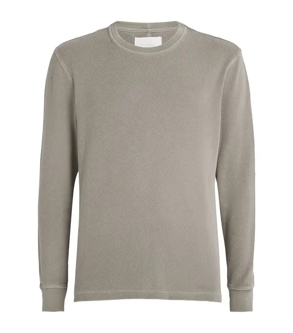 Citizens Of Humanity Cotton Waffle-knit Sweatshirt