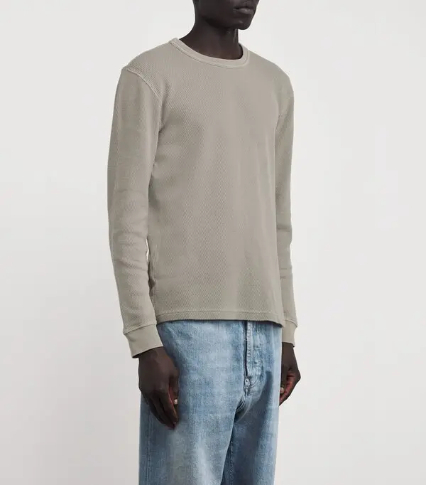 Citizens Of Humanity Cotton Waffle-knit Sweatshirt