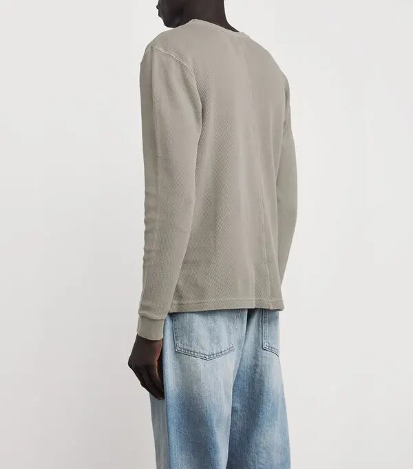 Citizens Of Humanity Cotton Waffle-knit Sweatshirt