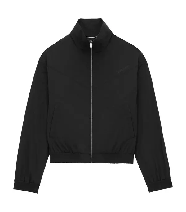 Saint Laurent Zip-up Logo Bomber Jacket