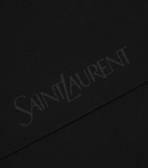 Saint Laurent Zip-up Logo Bomber Jacket