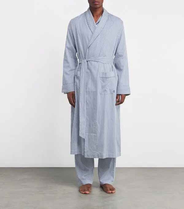 Harrods Cotton Striped Robe