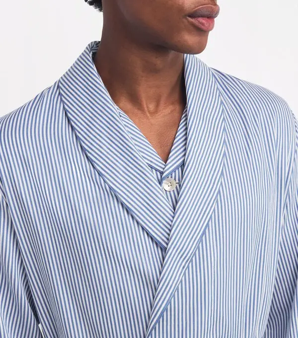Harrods Cotton Striped Robe