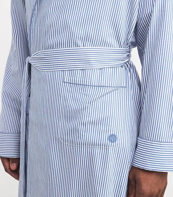 Harrods Cotton Striped Robe