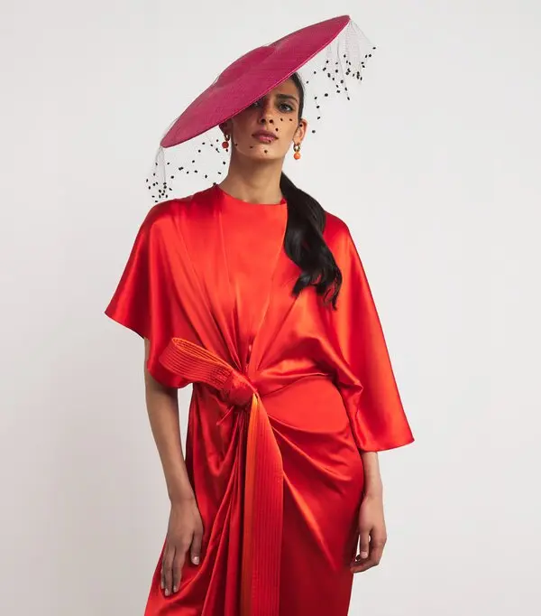open lace back dress The Morgan & Taylor Florence Fascinator in Pink  MORGAN & TAYLOR