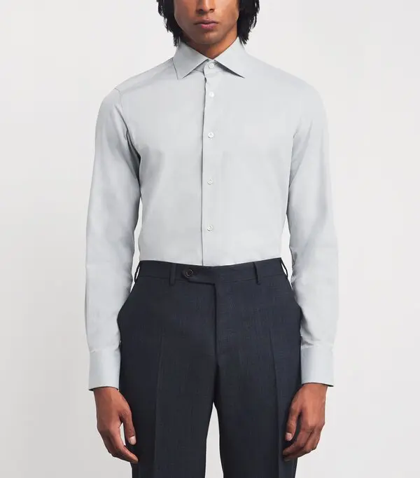 100HANDS Cotton Poplin Shirt
