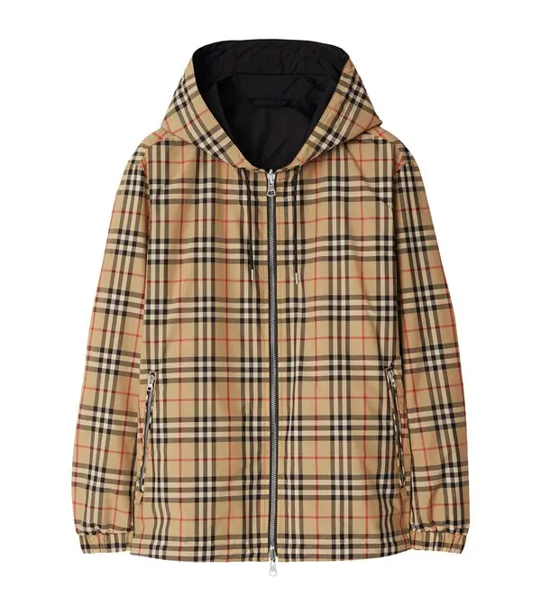 Burberry Reversible Check Jacket - Beige