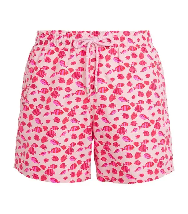 Vilebrequin Printed Moorea Swim Shorts - Pink